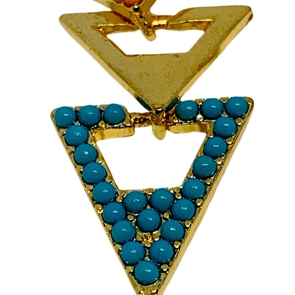 Jewelry | Triangle Shaped Earrings | Poshmark